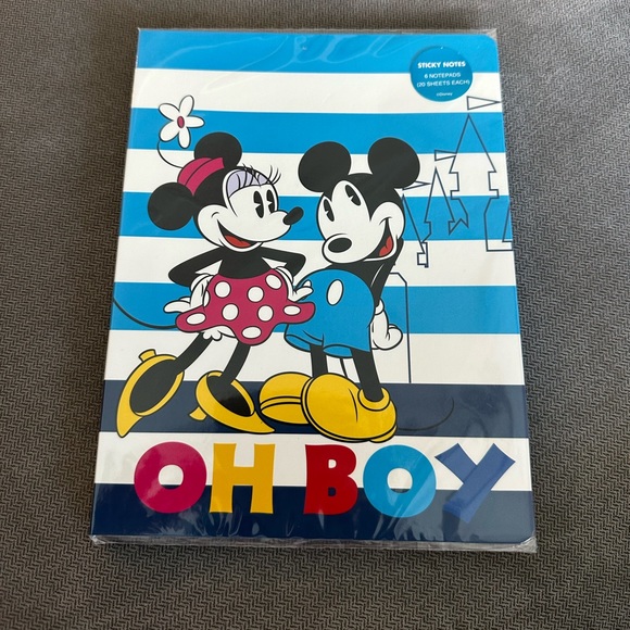 Disney | Office | New In Plastic Disney Parks Mickey Friends Oh Boy ...